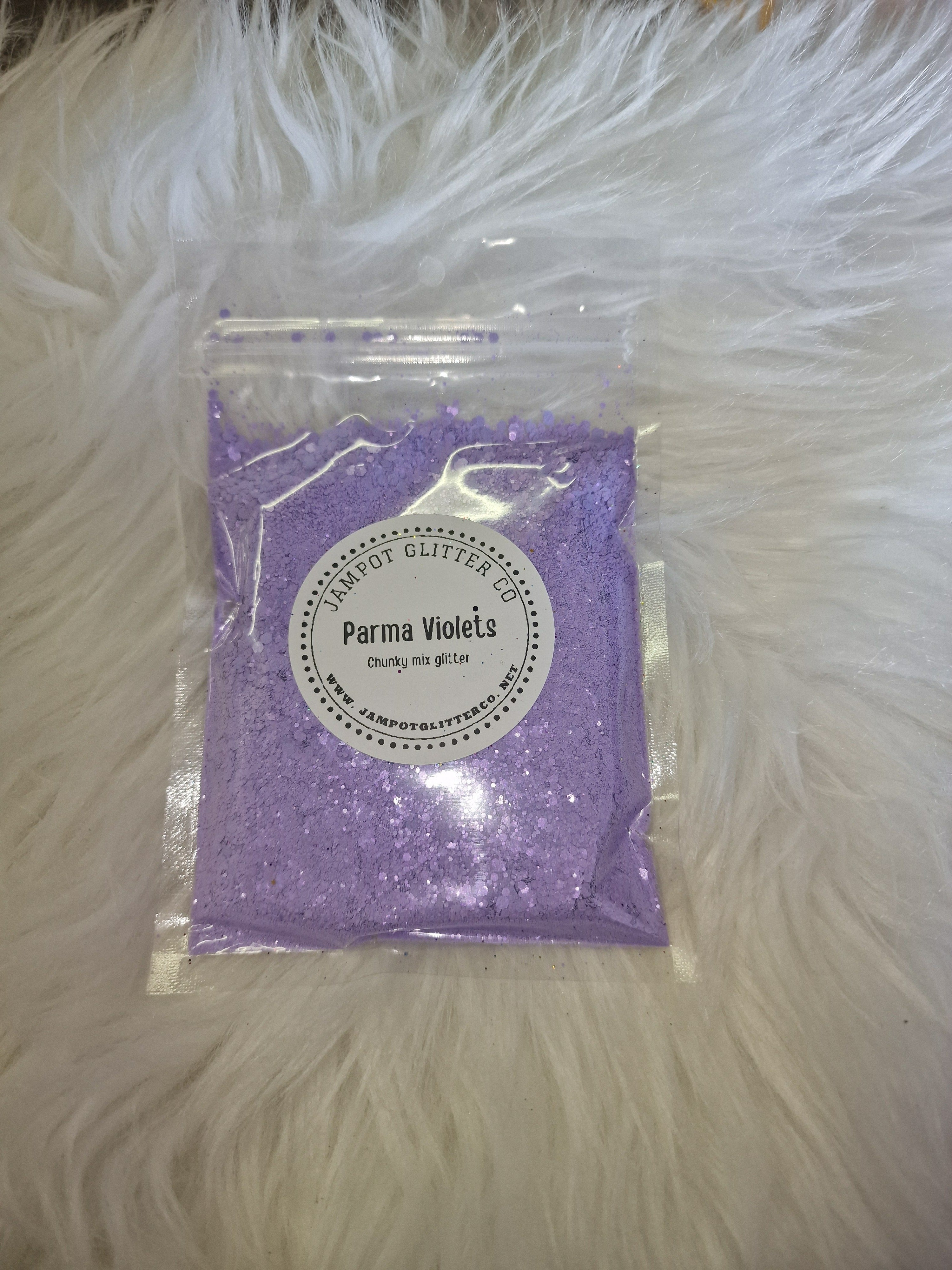 Parma violets chunky mix glitter – Jam Pot Glitter Co