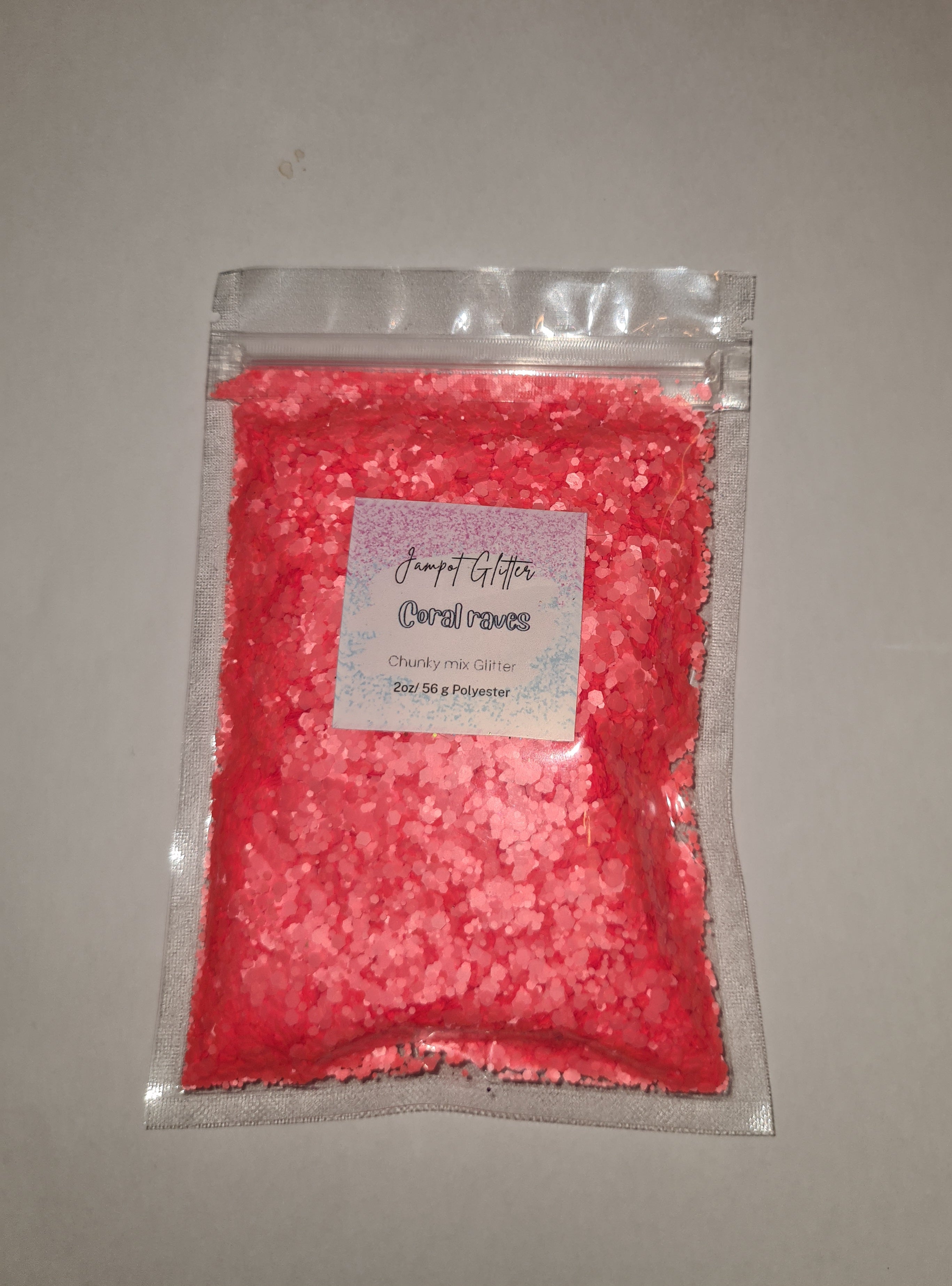 Coral Rave Chunky Mix Glitter – Jam Pot Glitter Co
