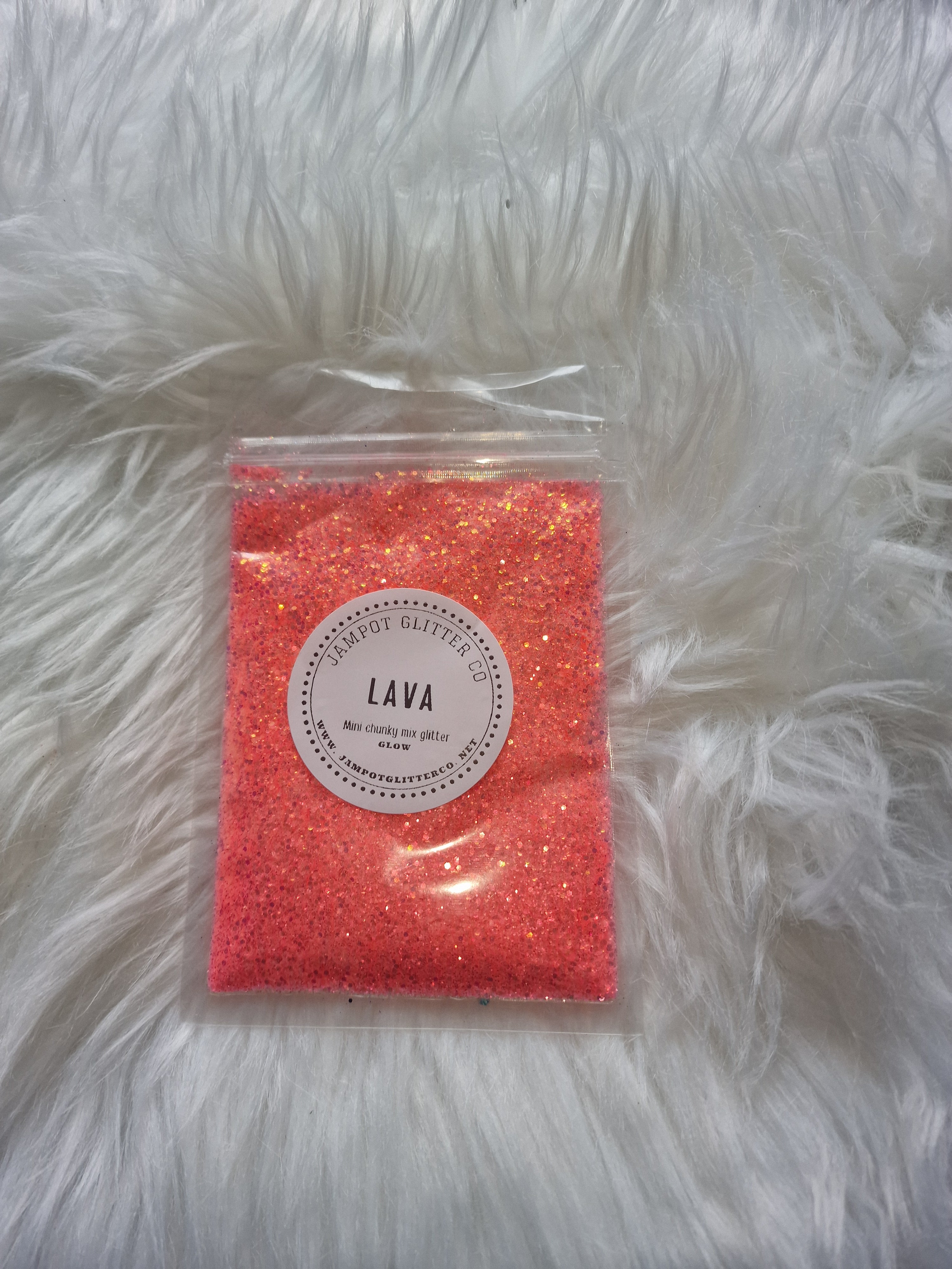 Lava Glow Mini Chunky Glitter – Jam Pot Glitter Co